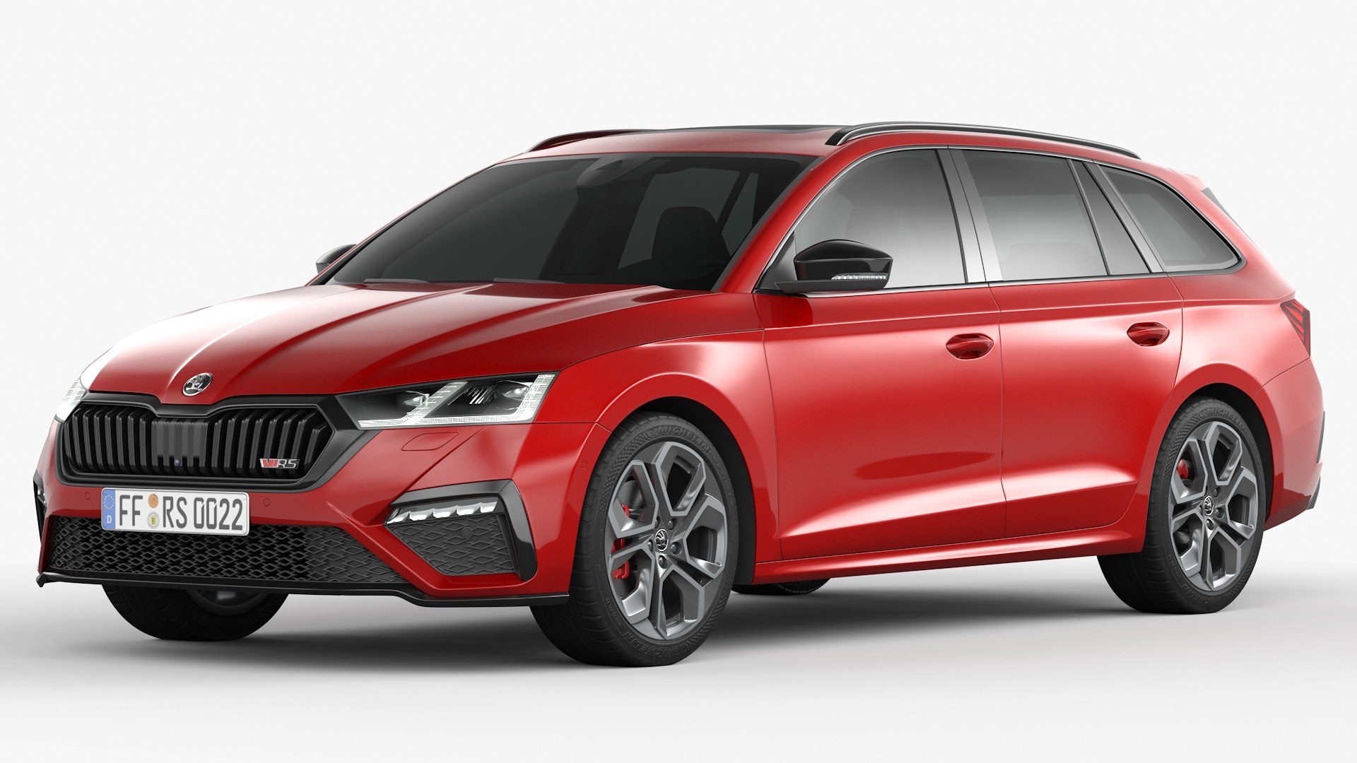 Skoda Octavia RS Combi 2020 model - TurboSquid 1753807