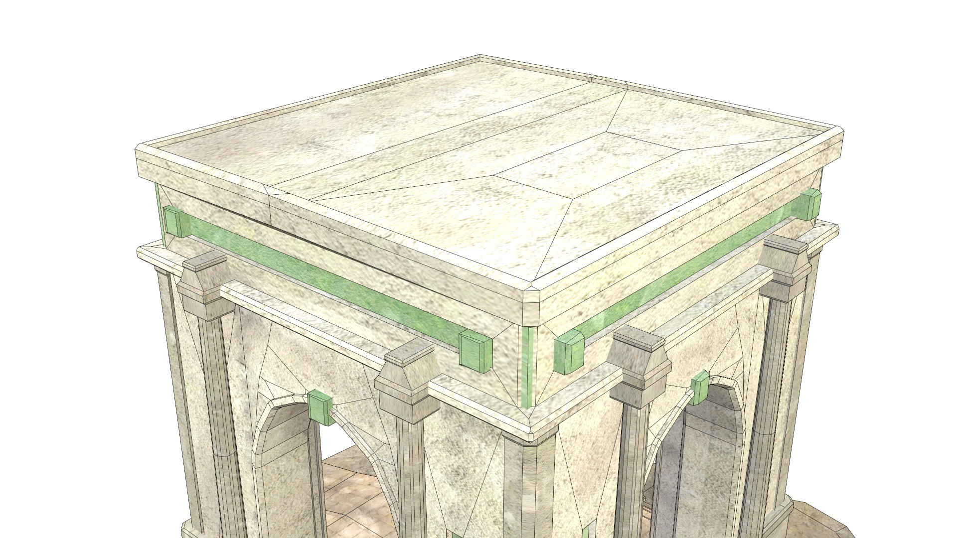 Roman Buildings Collection XL - Low Poly - Textured 3D Model ...
