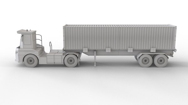 3D AGV container transport 03 model - TurboSquid 1874094
