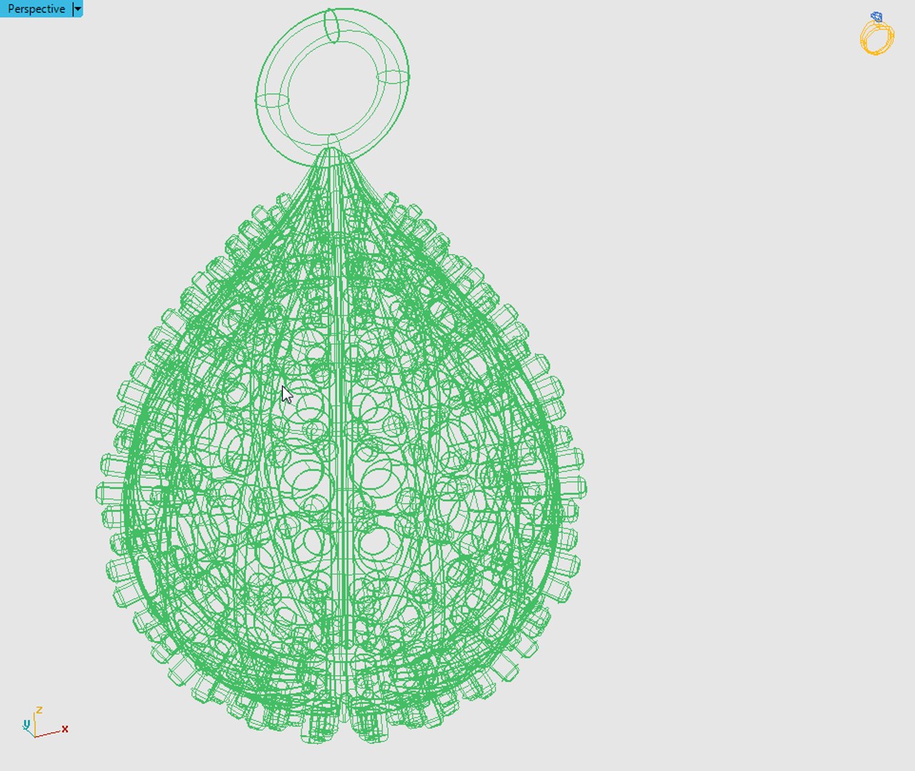 Free 3D Oval Shaped Earrings Model - TurboSquid 1414621