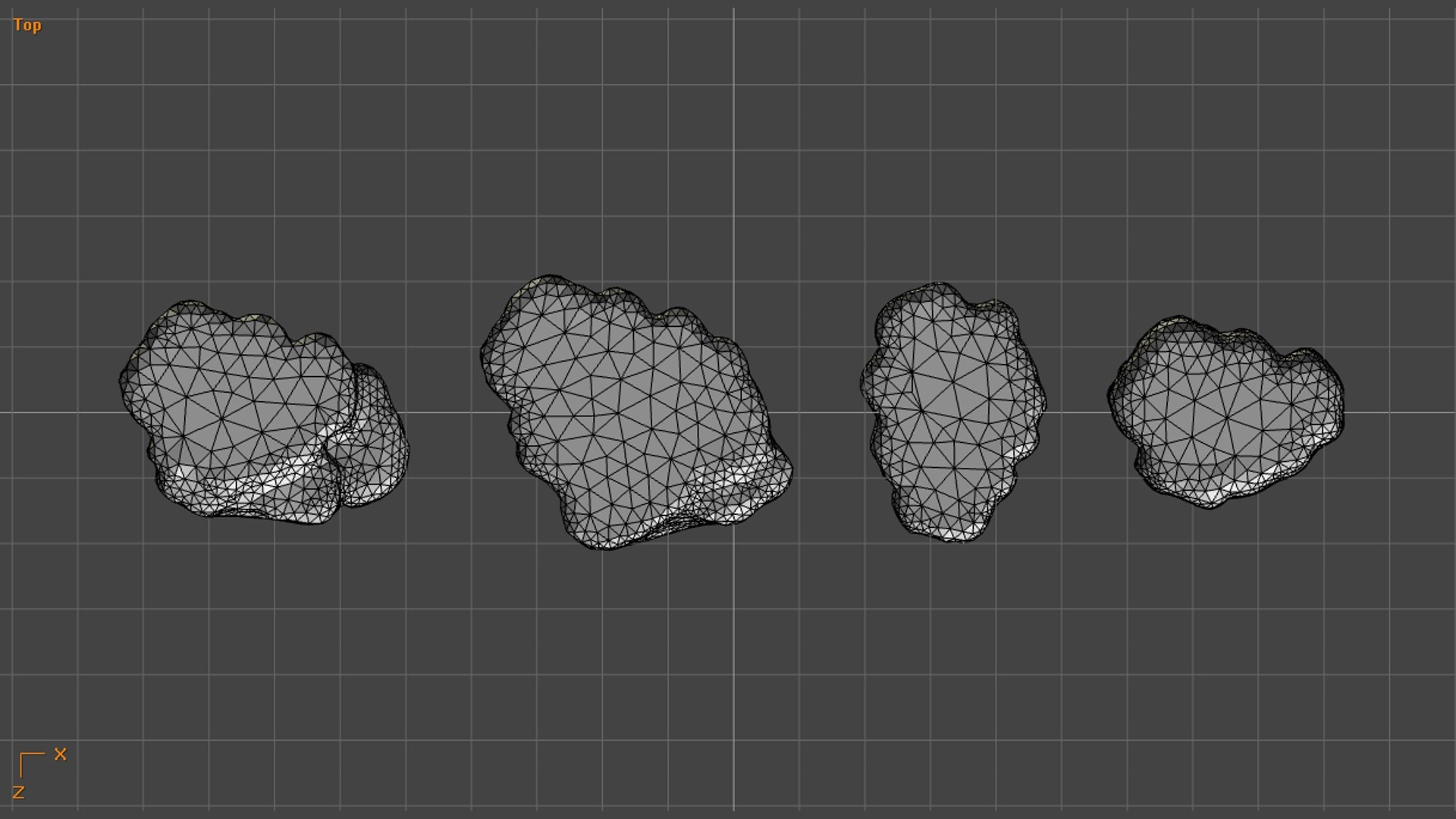 3D Cave Platform 1 - 4 Combo - Moss 1 - TurboSquid 2089574