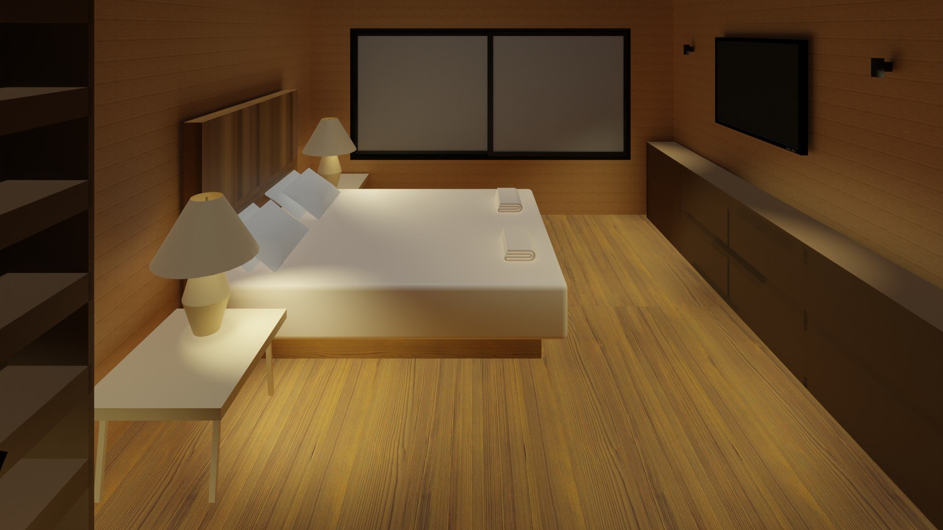 Simple Room 3D Model - TurboSquid 2073519