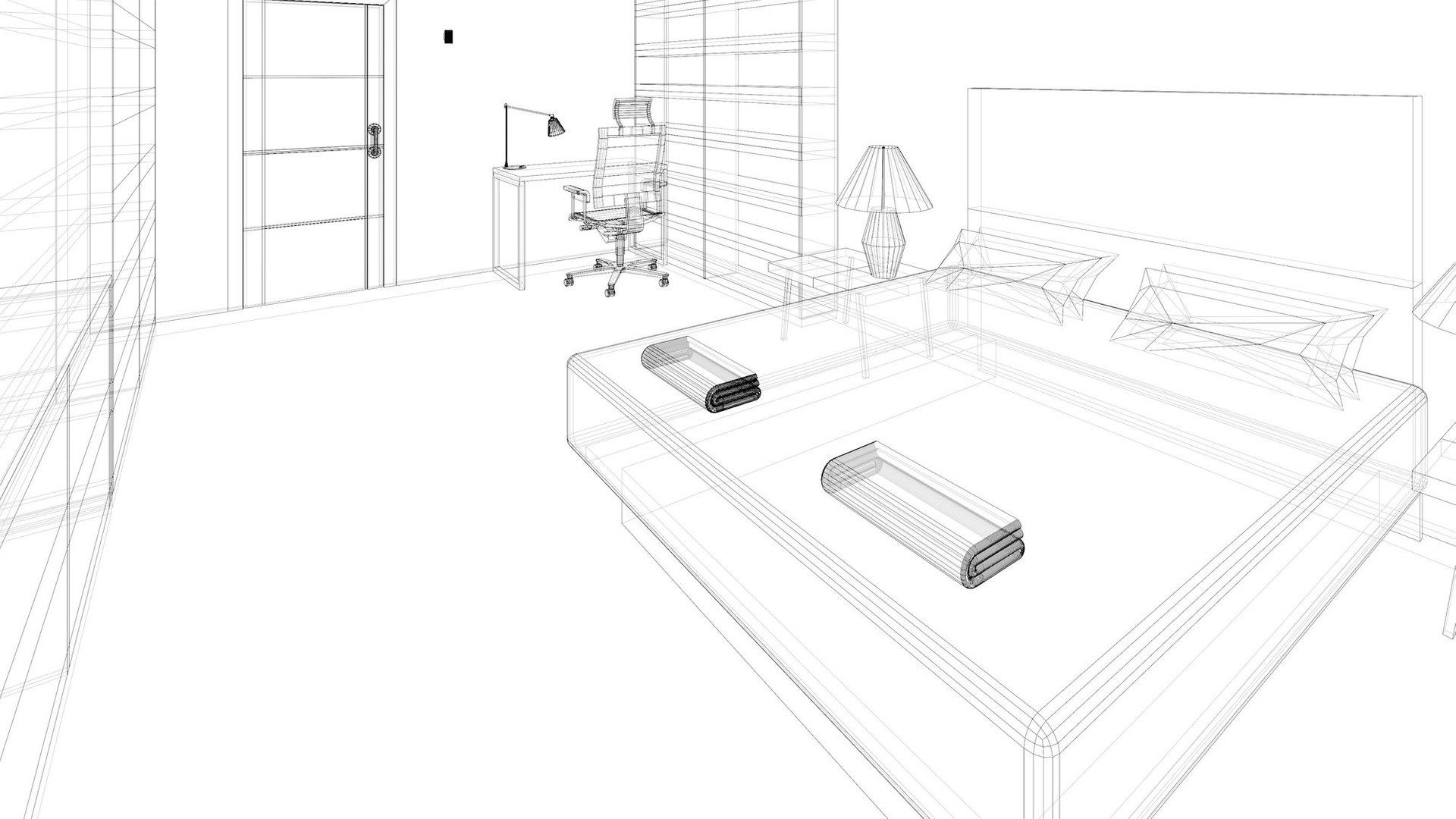 Simple Room 3D Model - TurboSquid 2073519