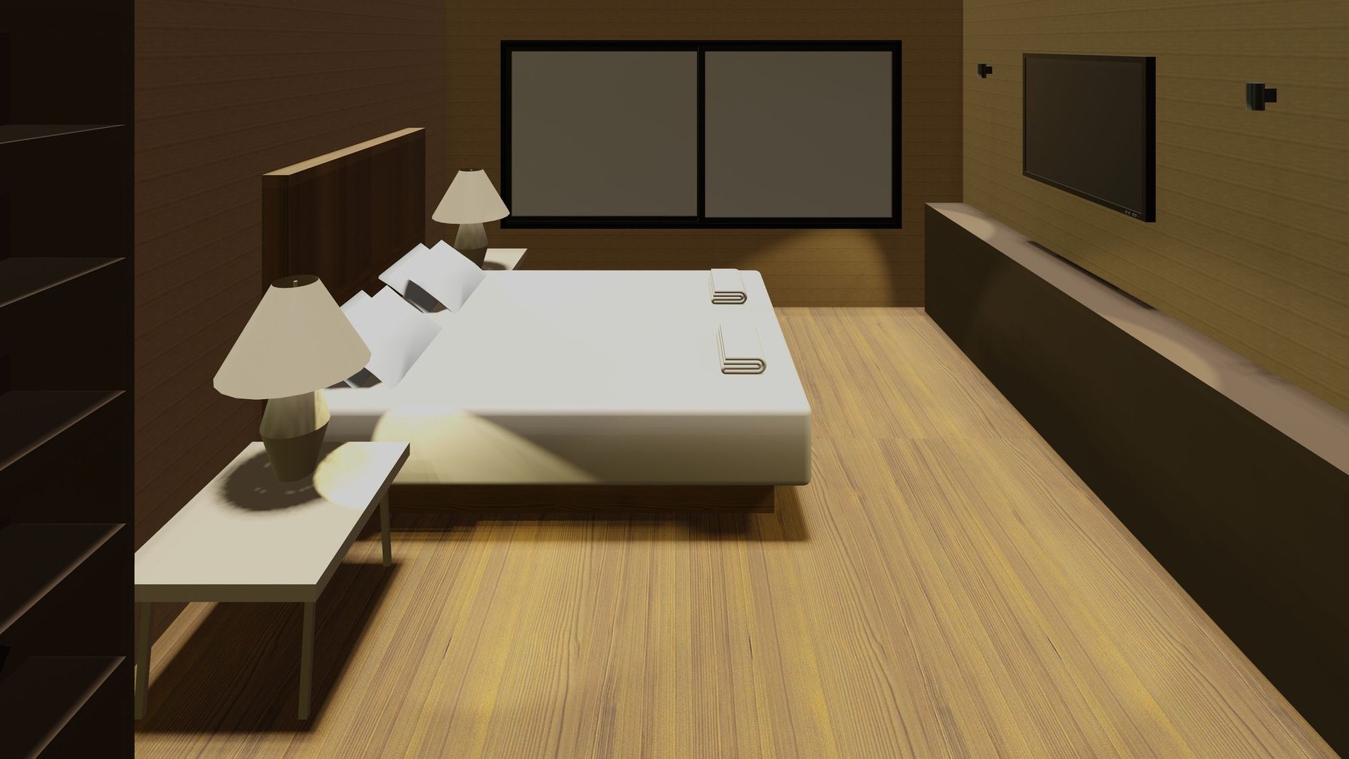 Simple Room 3D Model - TurboSquid 2073519