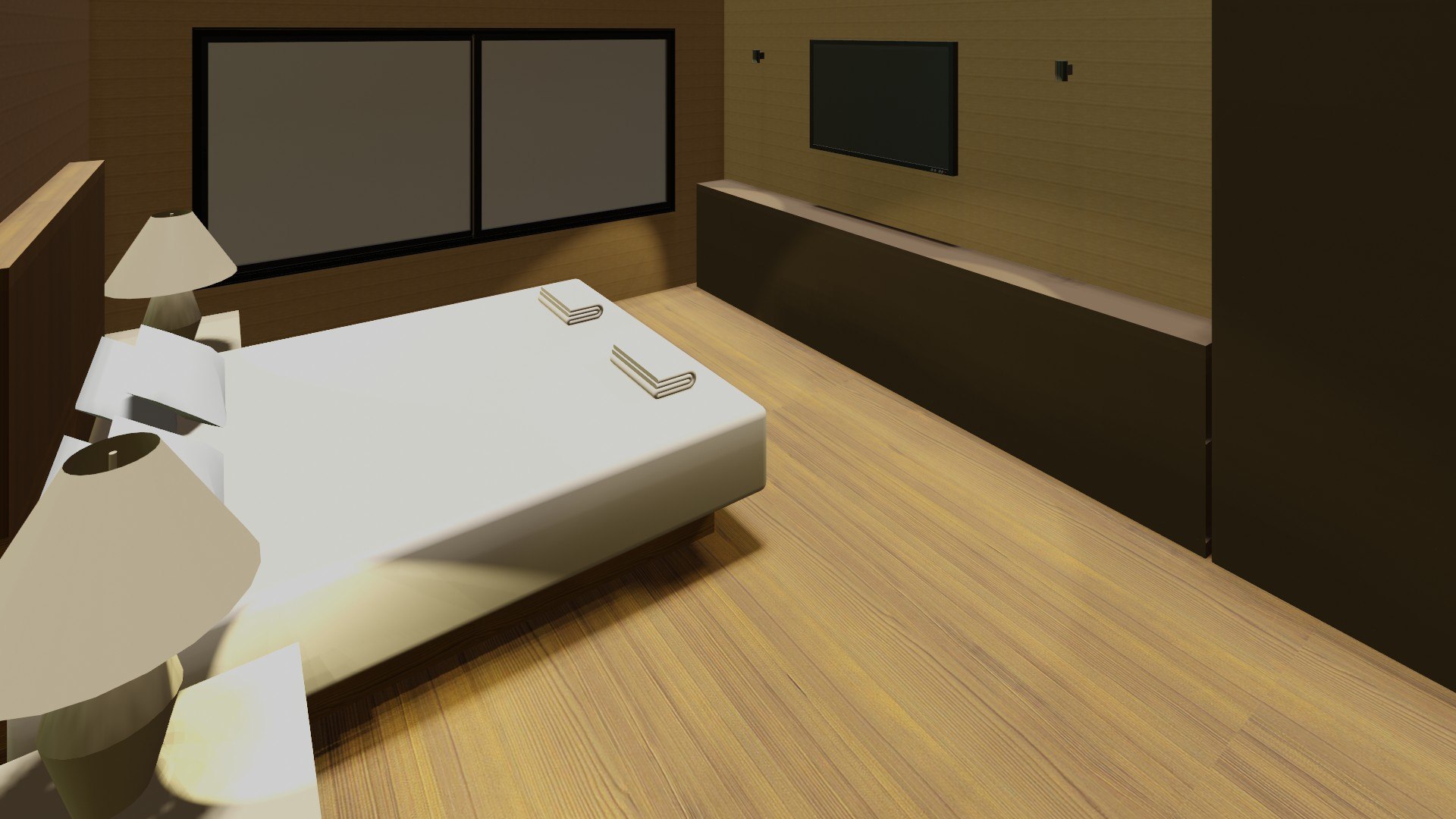 Simple Room 3D Model - TurboSquid 2073519