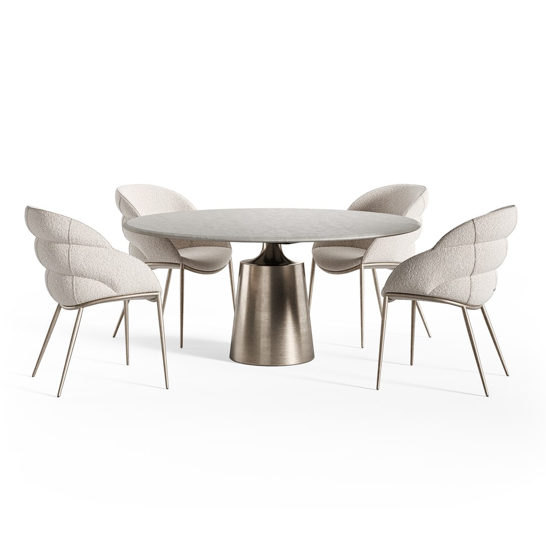 Yoda Argile Table Camilla Armchair 3D Model - TurboSquid 2181641