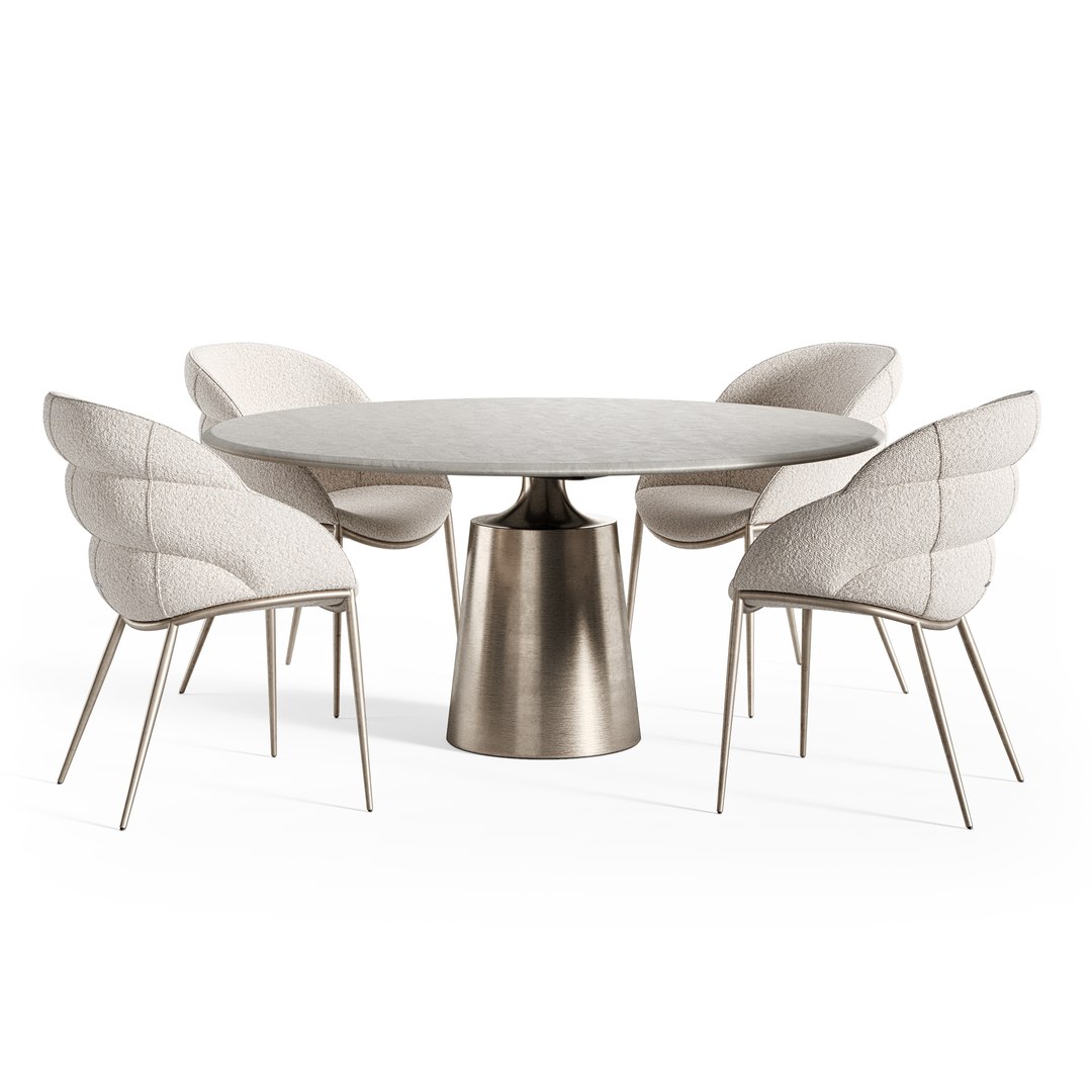 Yoda Argile Table Camilla Armchair 3D Model - TurboSquid 2181641