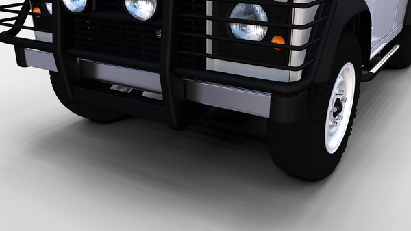 3d model land rover defender 90