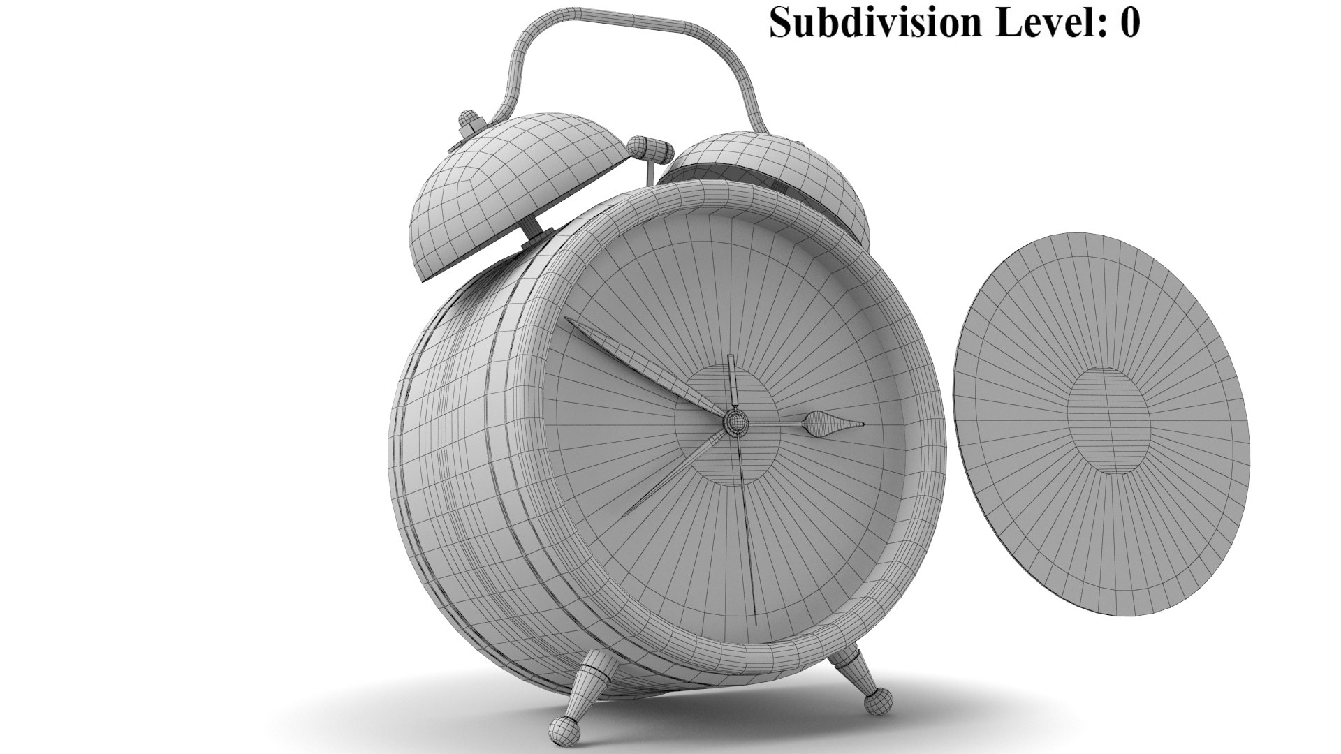 Real Alarm Clock 3D Model - TurboSquid 1588572