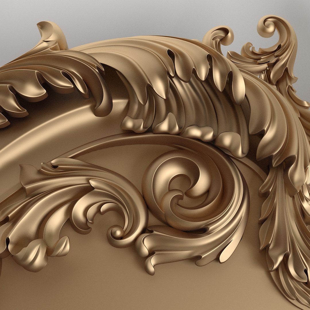 3ds Max Decorative Cornice