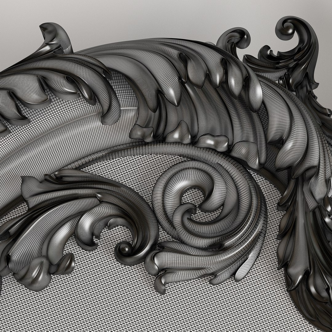 3ds Max Decorative Cornice
