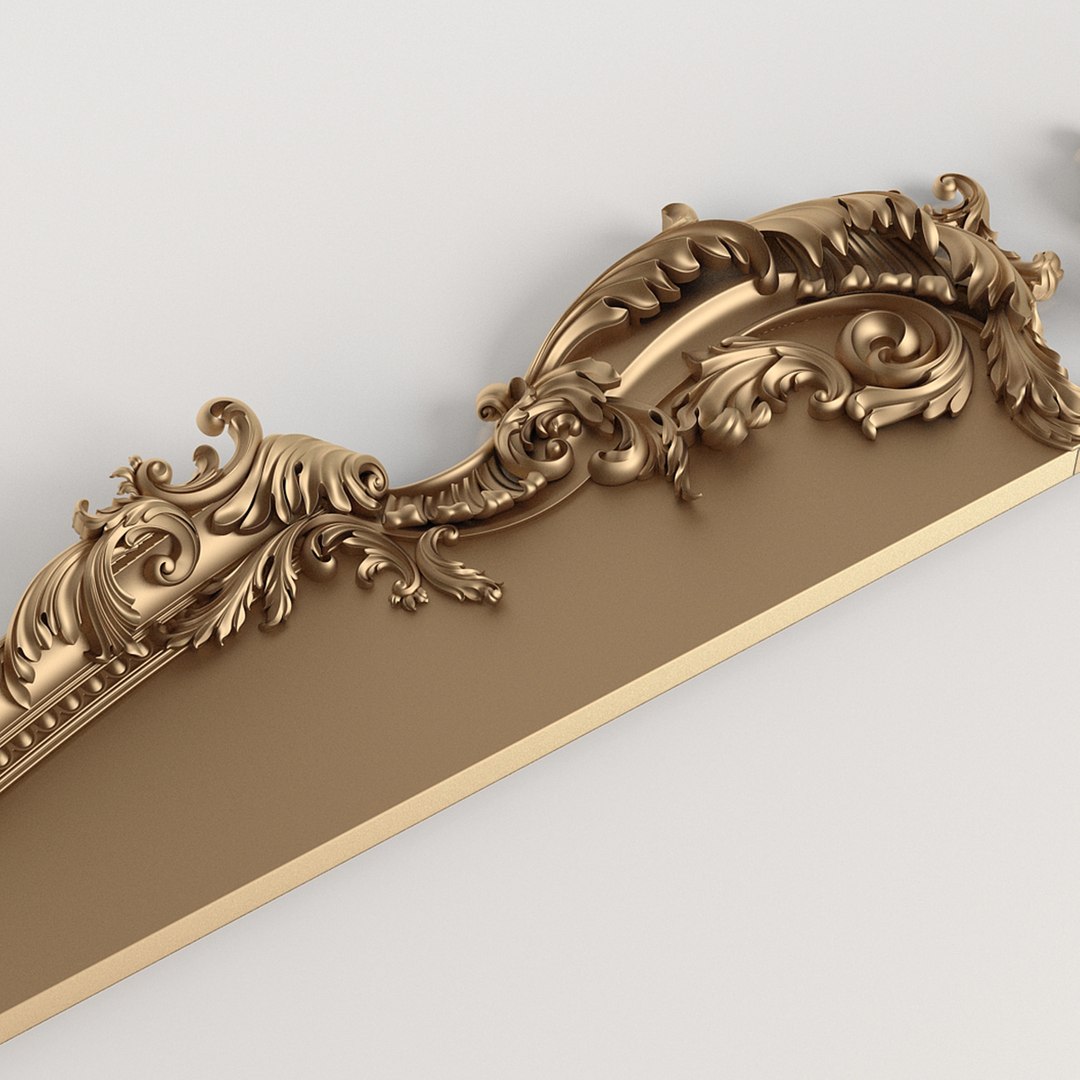 3ds Max Decorative Cornice
