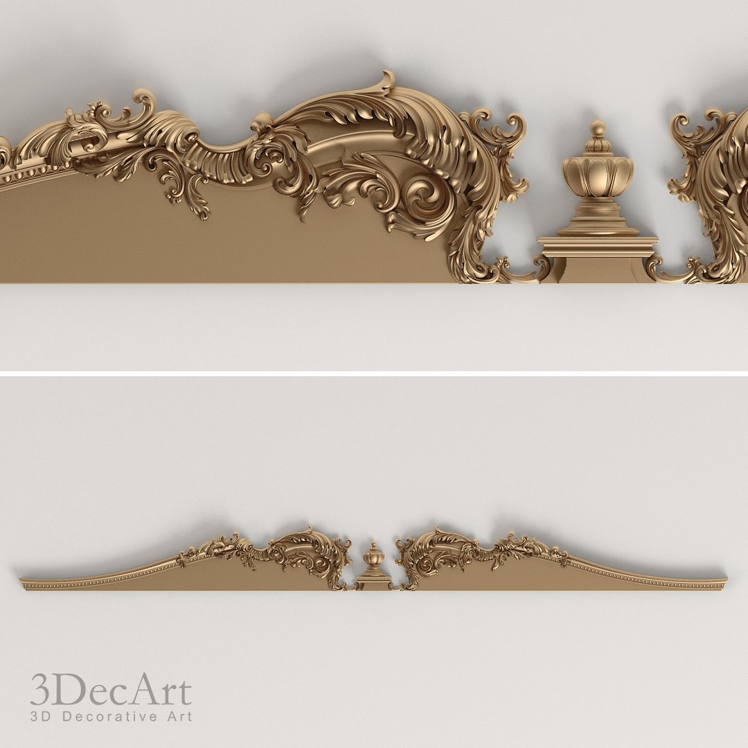3ds Max Decorative Cornice