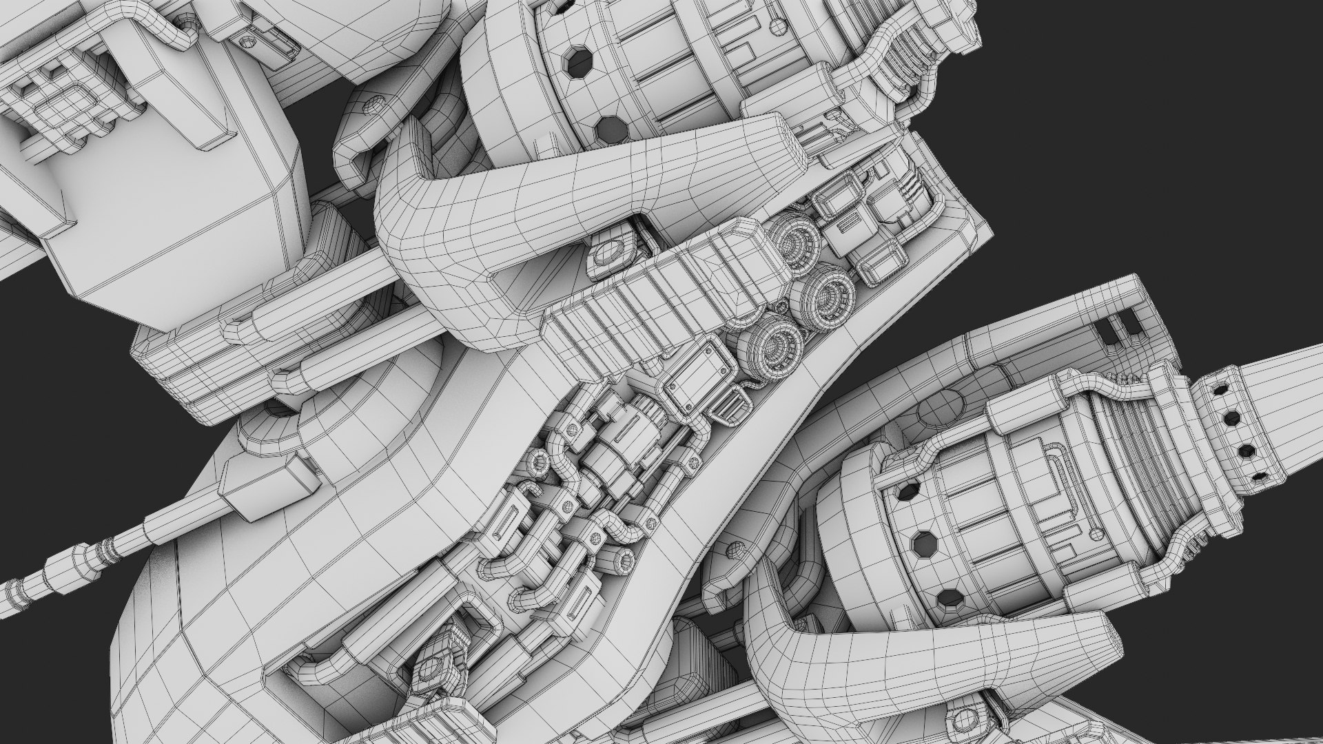 Spaceship No Cockpit 3D Model - TurboSquid 2243210