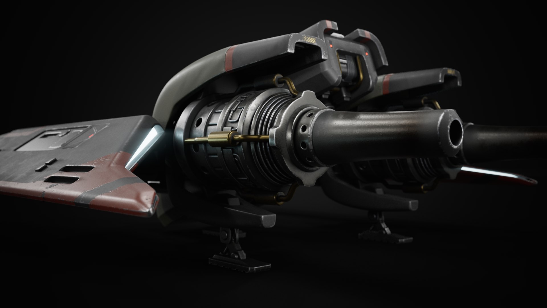 Spaceship No Cockpit 3D Model - TurboSquid 2243210