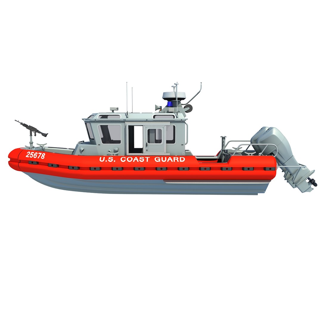 Coast Guard Defender Class Obj