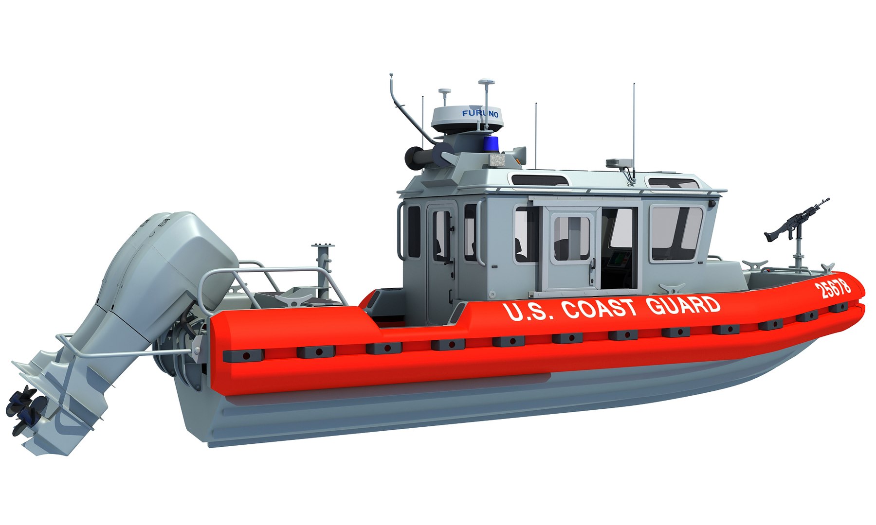 Coast Guard Defender Class Obj