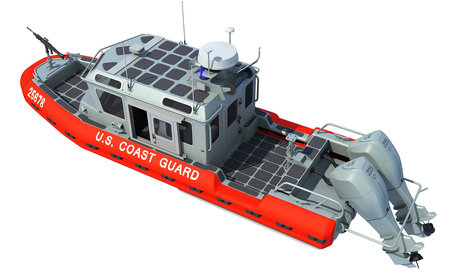 Coast Guard Defender Class Obj