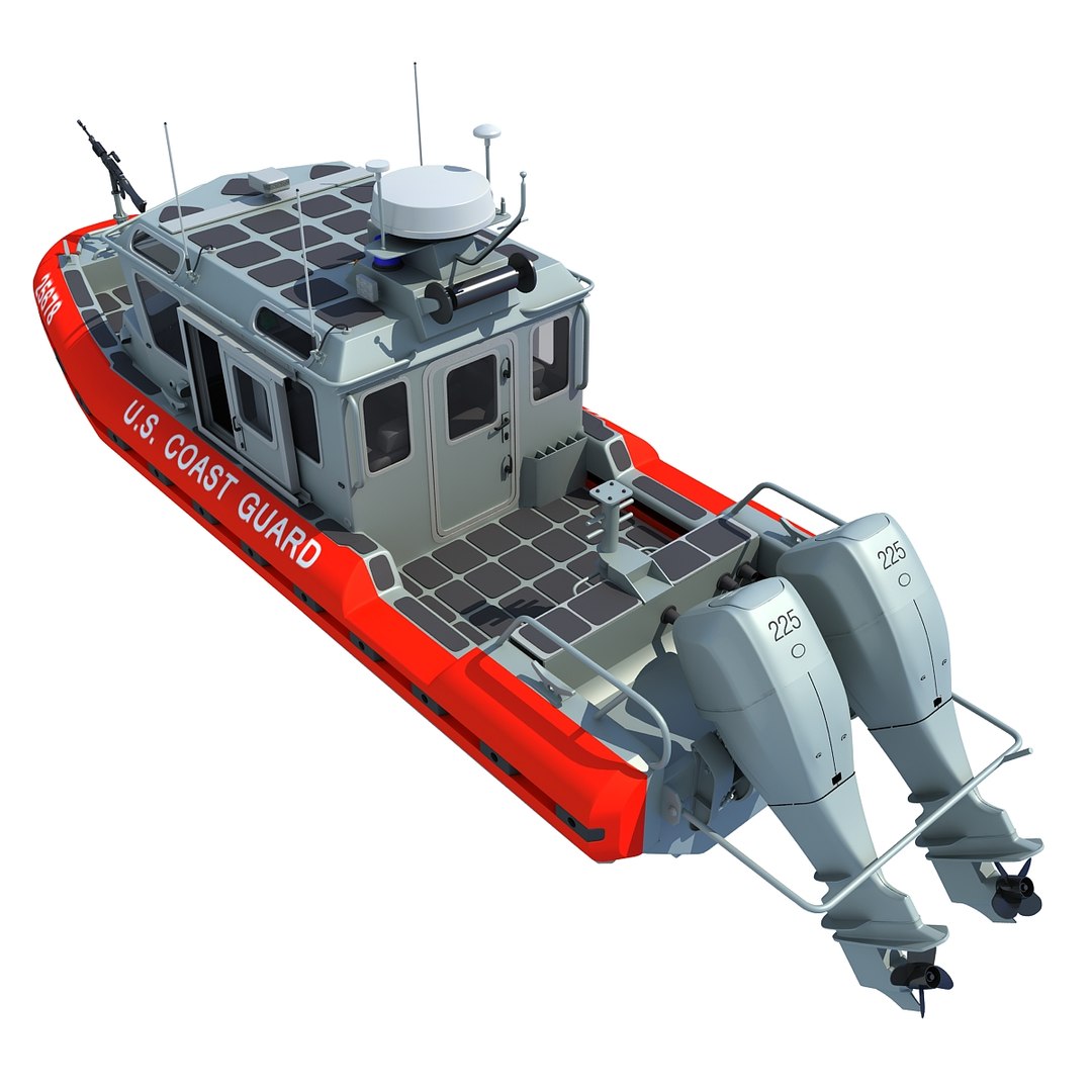 Coast Guard Defender Class Obj