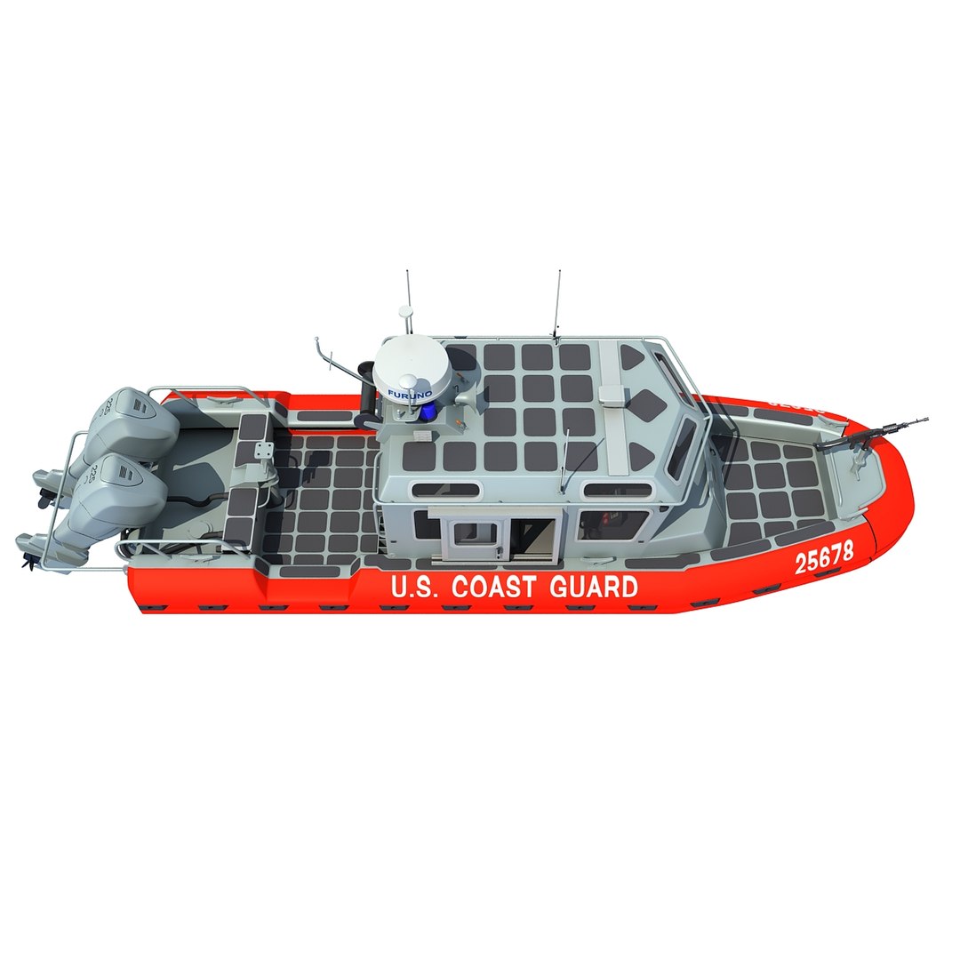 Coast Guard Defender Class Obj