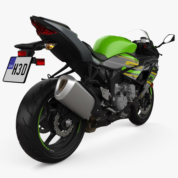 3D Kawasaki Ninja ZX6R 2019 - TurboSquid 1976032