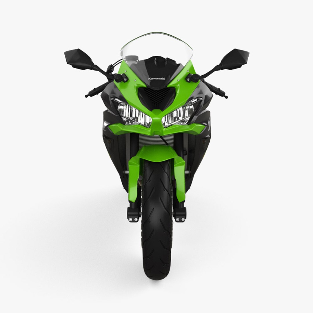3D Kawasaki Ninja ZX6R 2019 - TurboSquid 1976032
