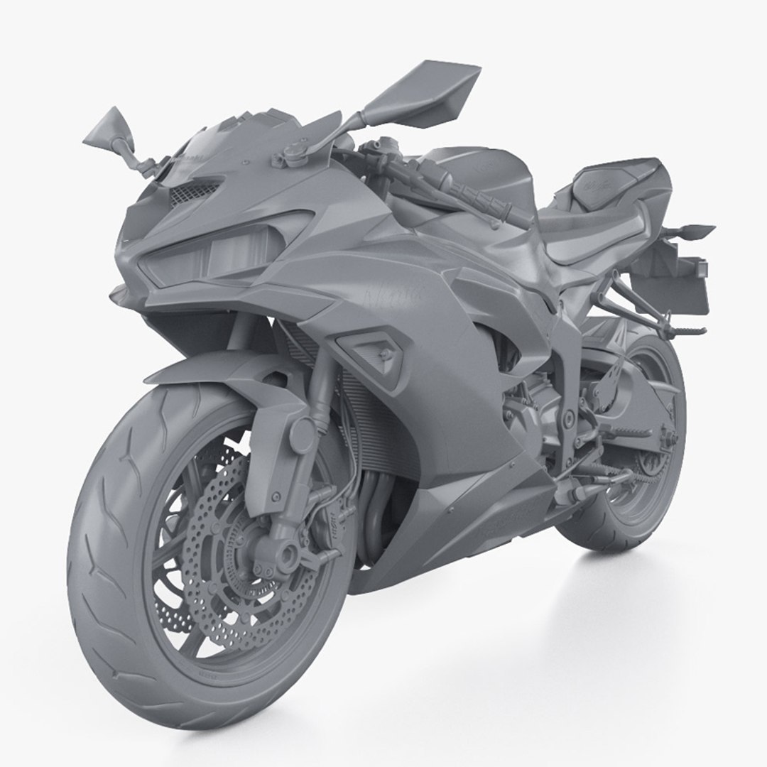 3D Kawasaki Ninja ZX6R 2019 - TurboSquid 1976032