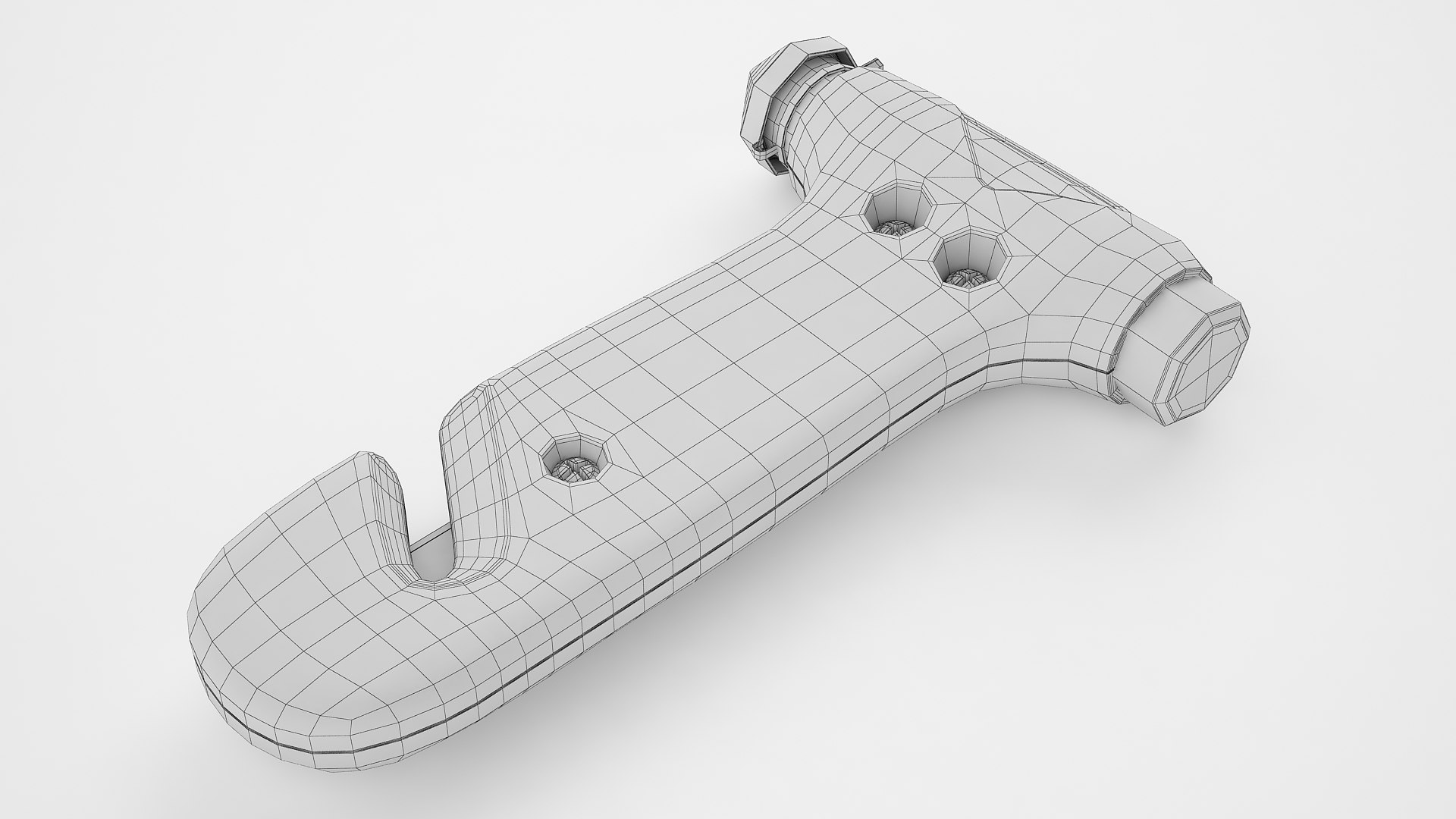 Emergency Hammer Rescue Glass 04 3D Model - TurboSquid 1829513