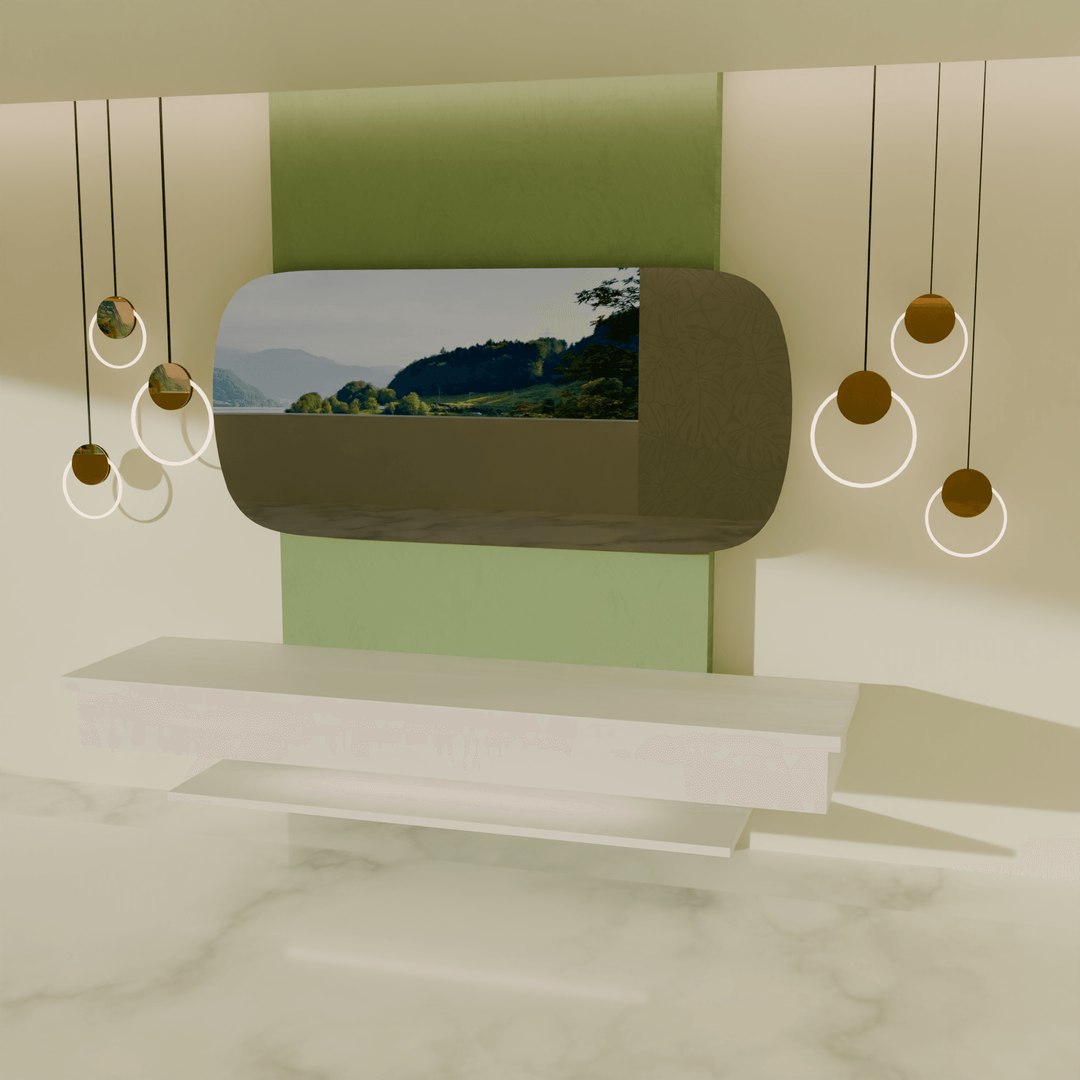 Bathroom Interior And Wash Basin 3D - TurboSquid 2192845