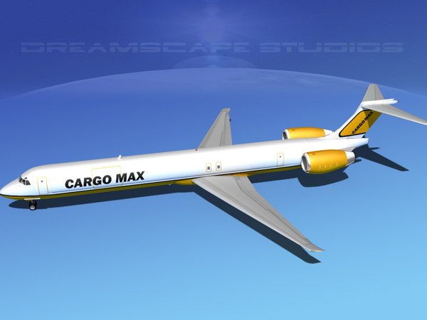 mcdonnell douglas md-80 3d model