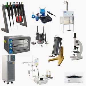 Scientific laboratory lab 3D model - TurboSquid 1566850