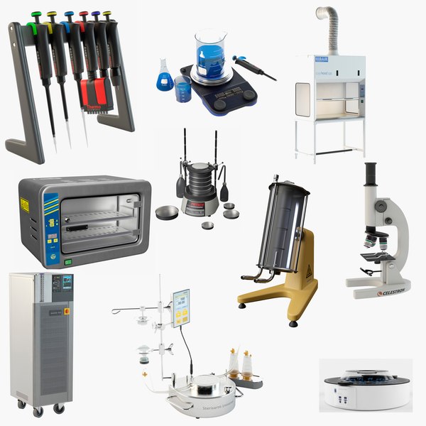 Scientific laboratory lab 3D model - TurboSquid 1566850