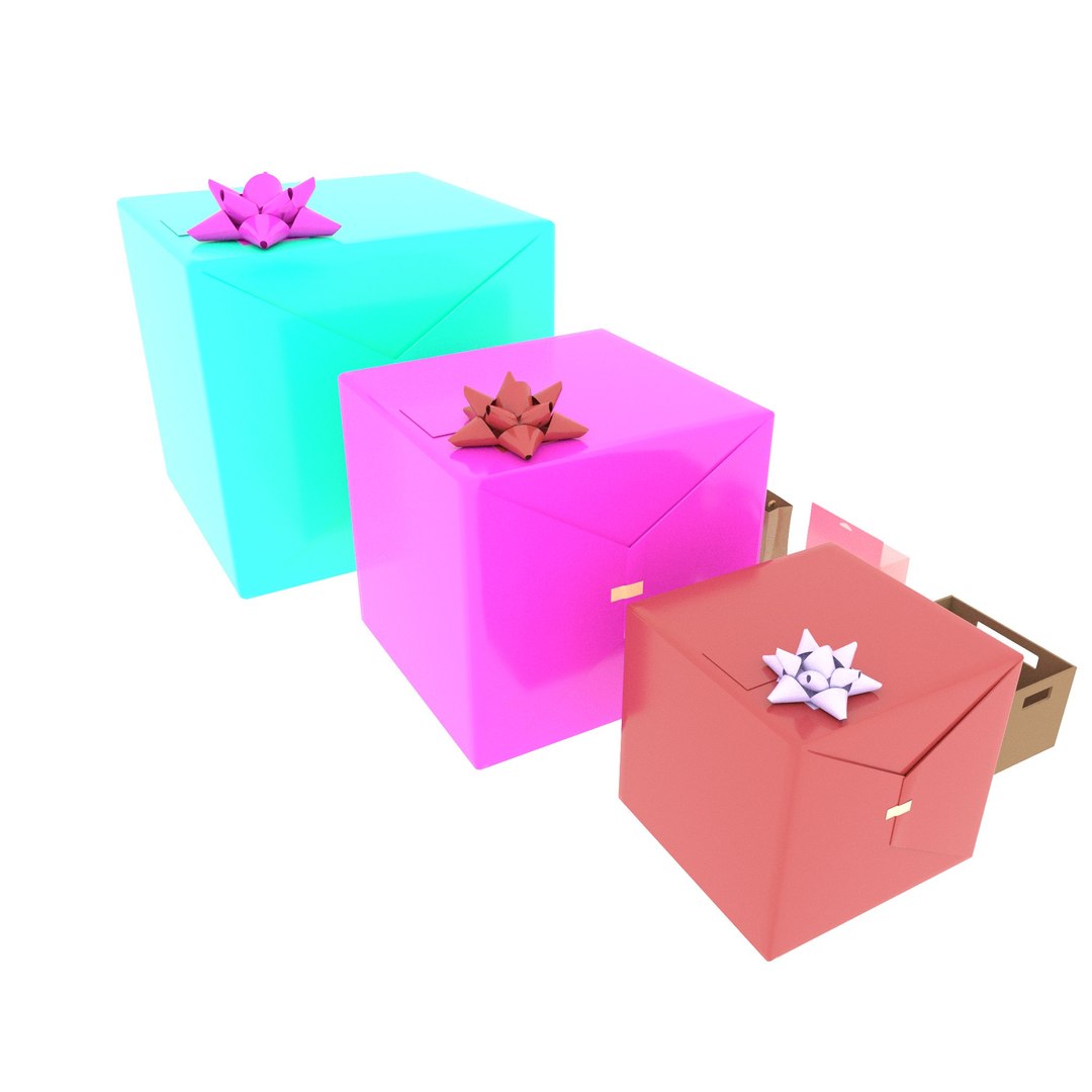 Boxes 3D Model - TurboSquid 2197507