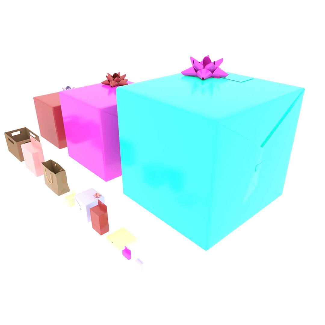 Boxes 3D Model - TurboSquid 2197507