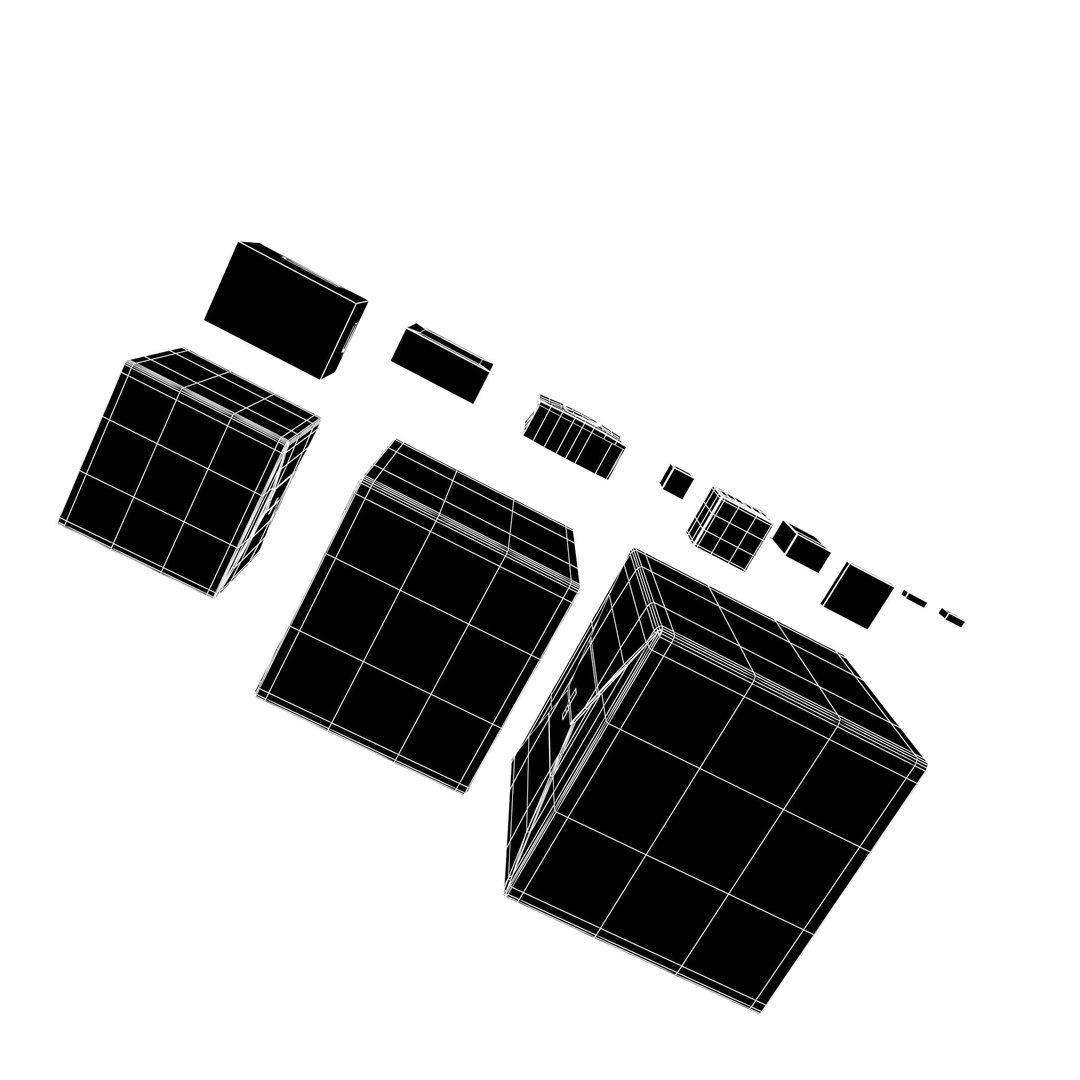 Boxes 3D Model - TurboSquid 2197507