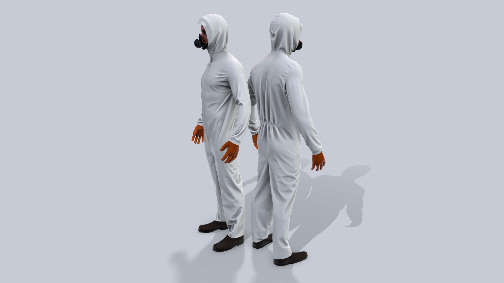 3D Virus Hazmat Suit Model - TurboSquid 1538076