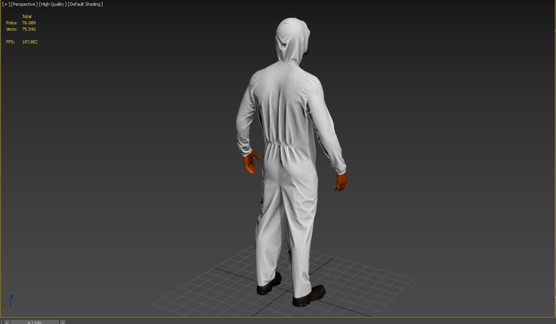 3D Virus Hazmat Suit Model - TurboSquid 1538076