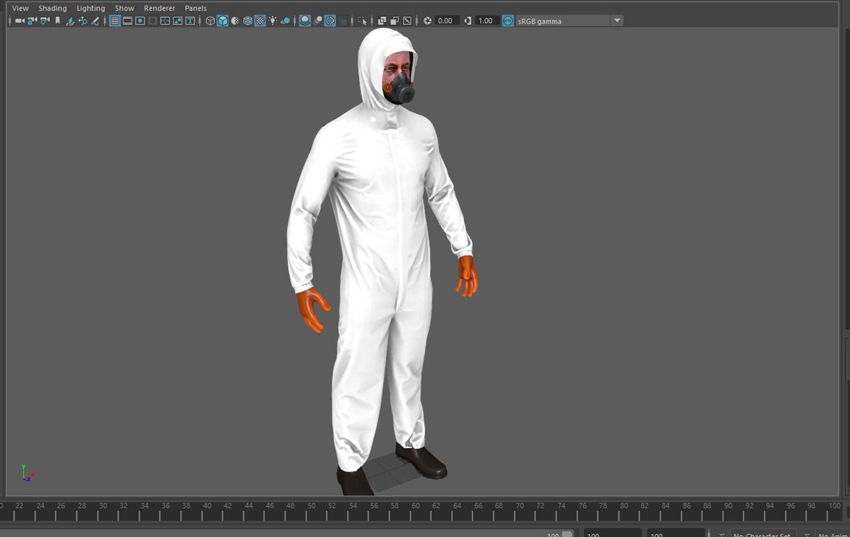 3D Virus Hazmat Suit Model - TurboSquid 1538076