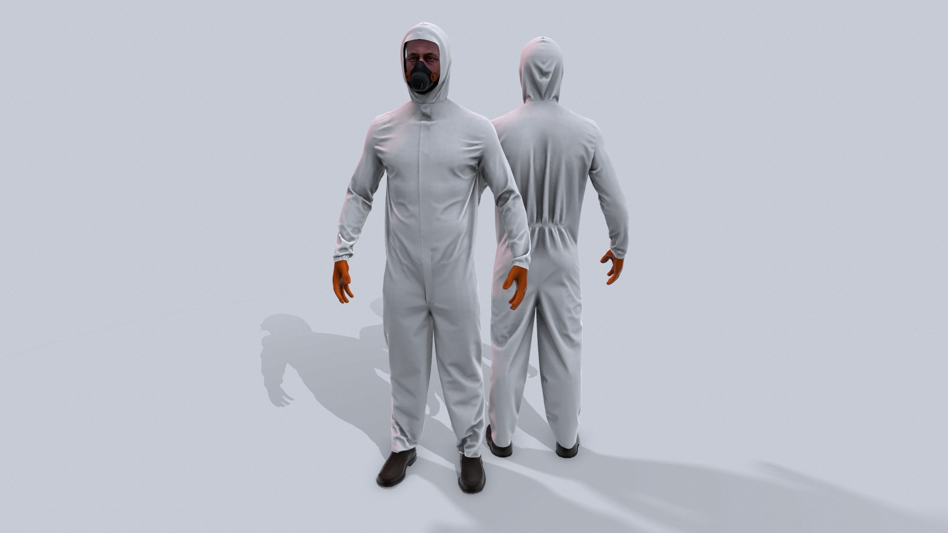 3D Virus Hazmat Suit Model - TurboSquid 1538076