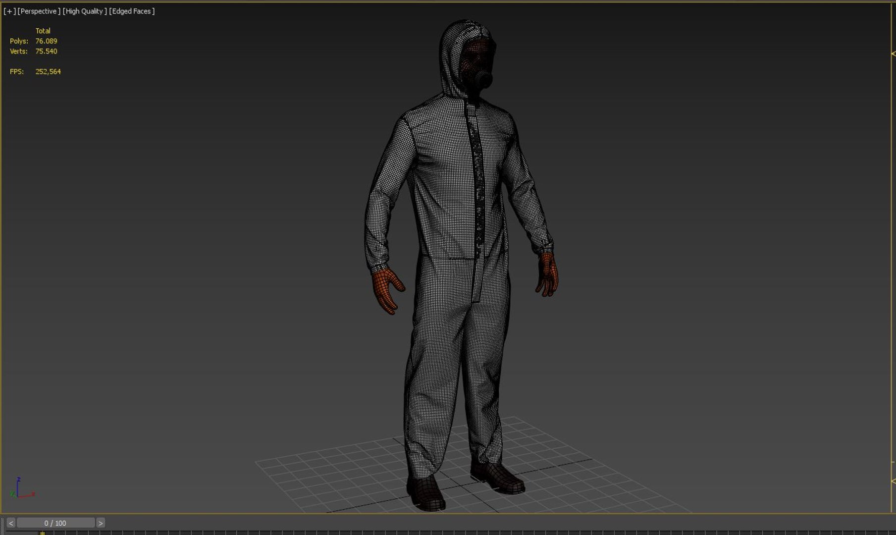 3D Virus Hazmat Suit Model - TurboSquid 1538076