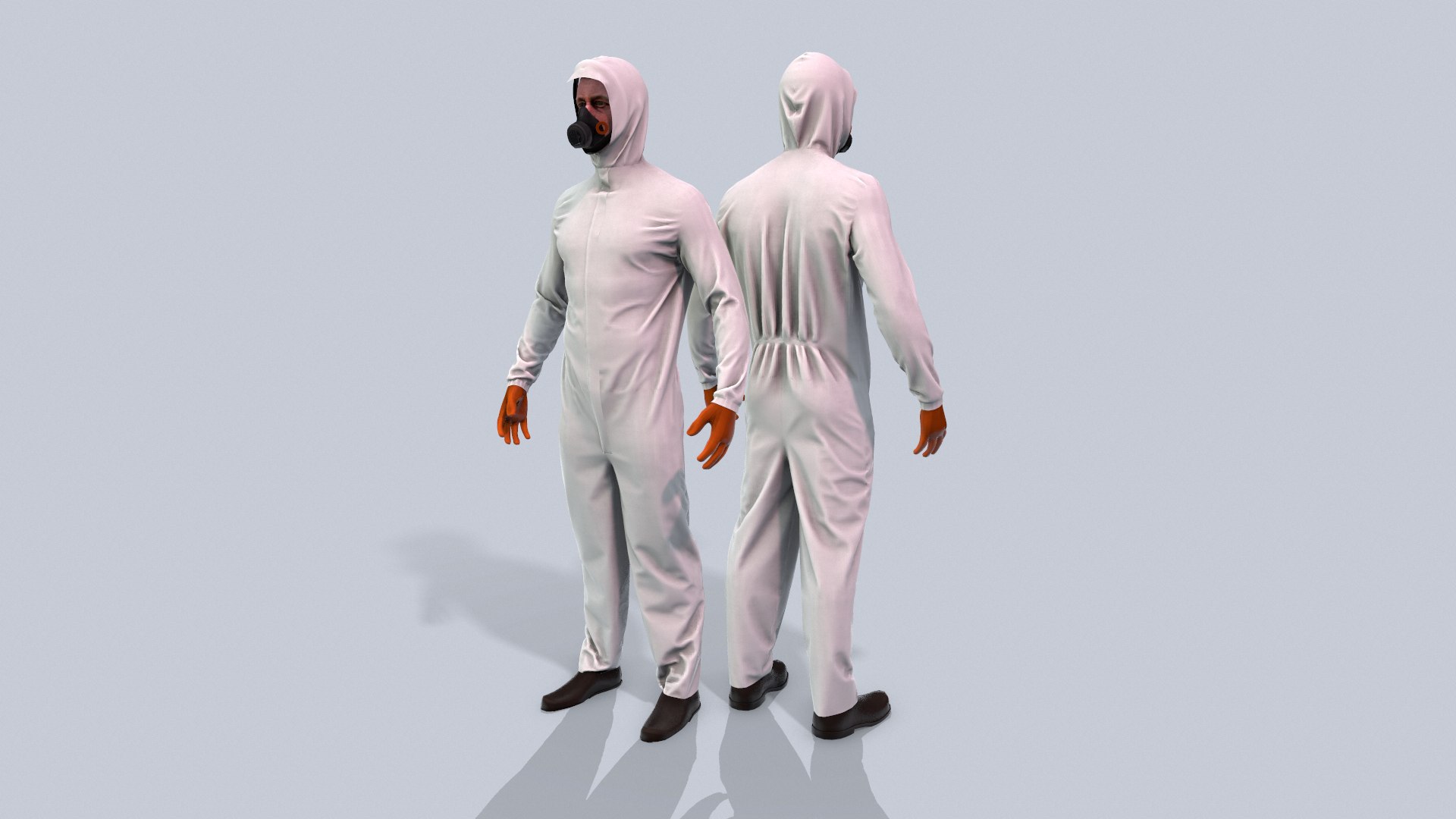 3D Virus Hazmat Suit Model - TurboSquid 1538076