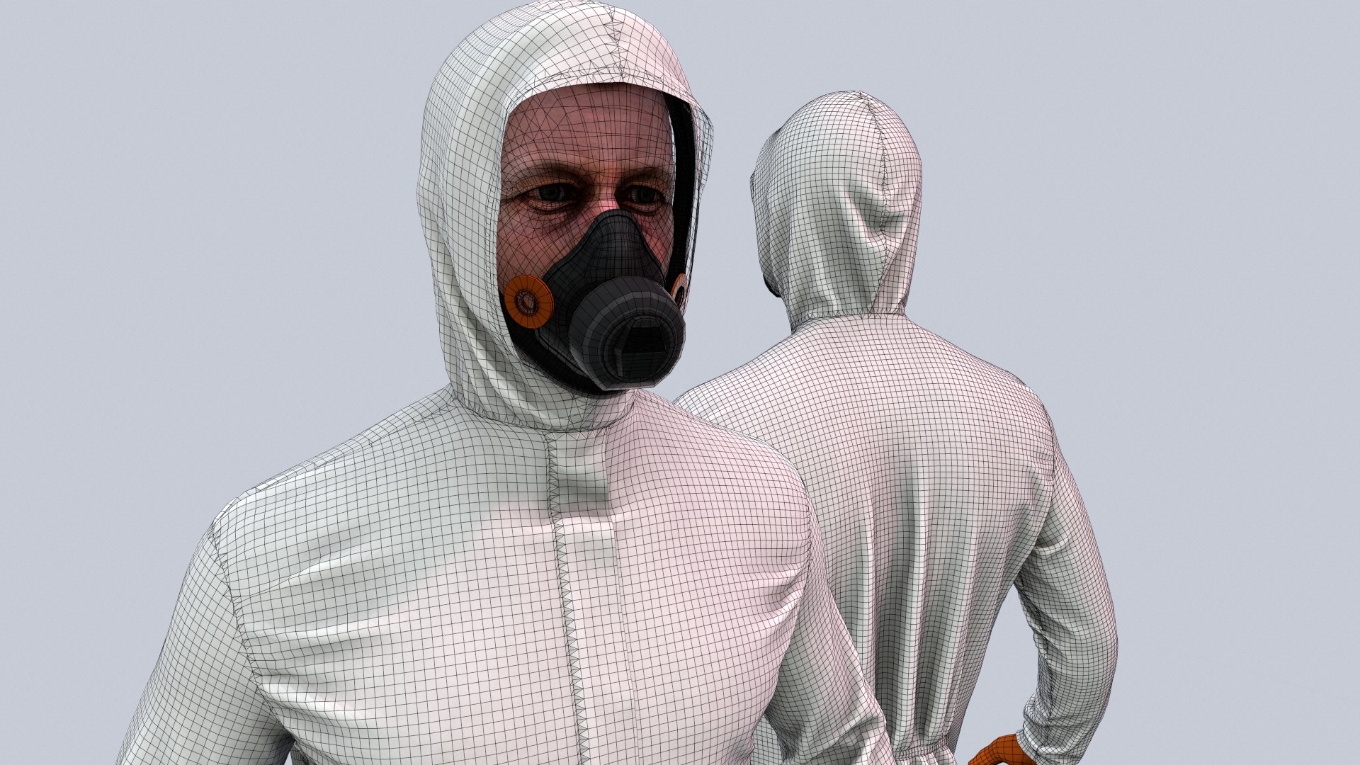 3D Virus Hazmat Suit Model - TurboSquid 1538076