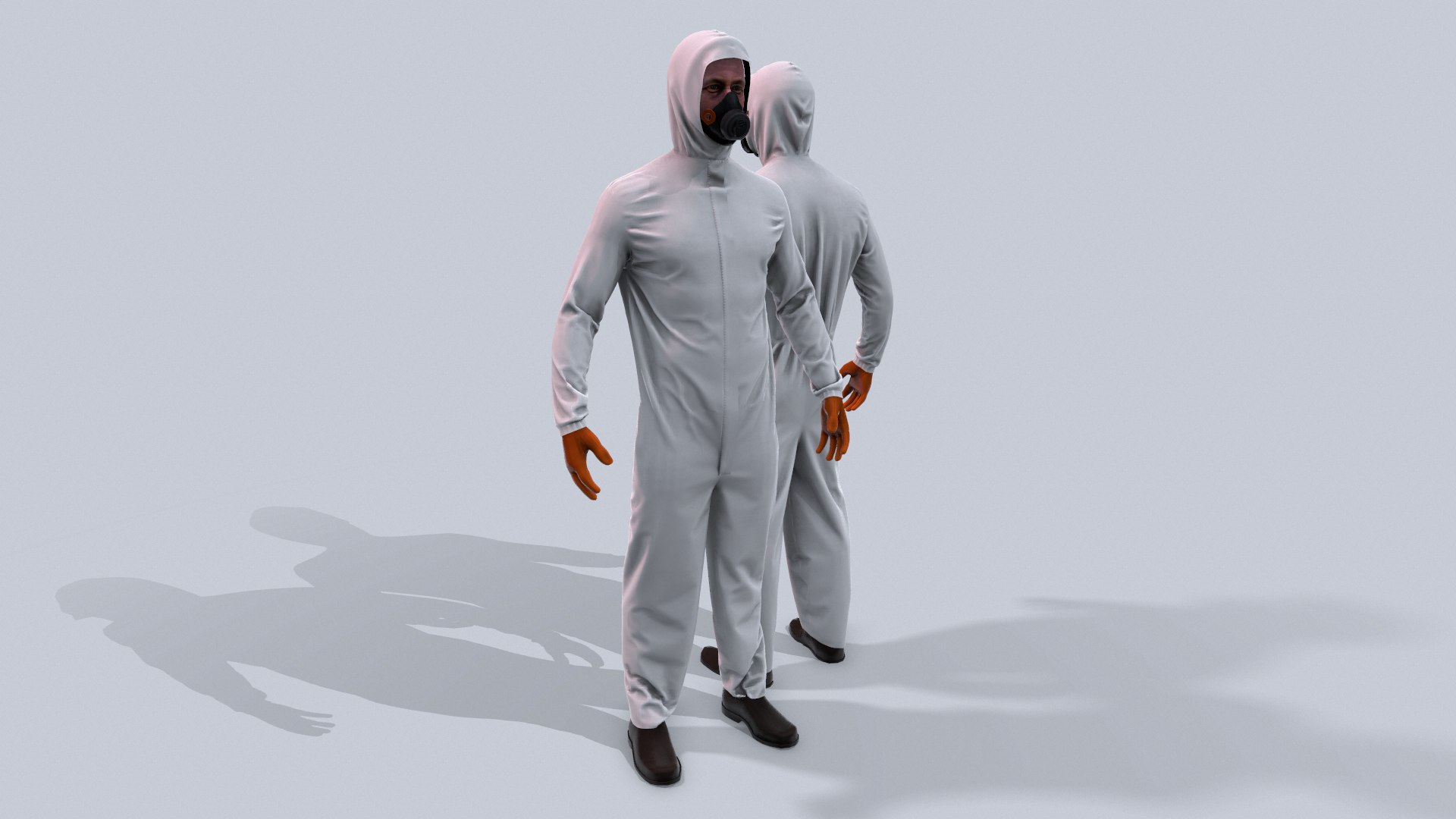 3D Virus Hazmat Suit Model - TurboSquid 1538076