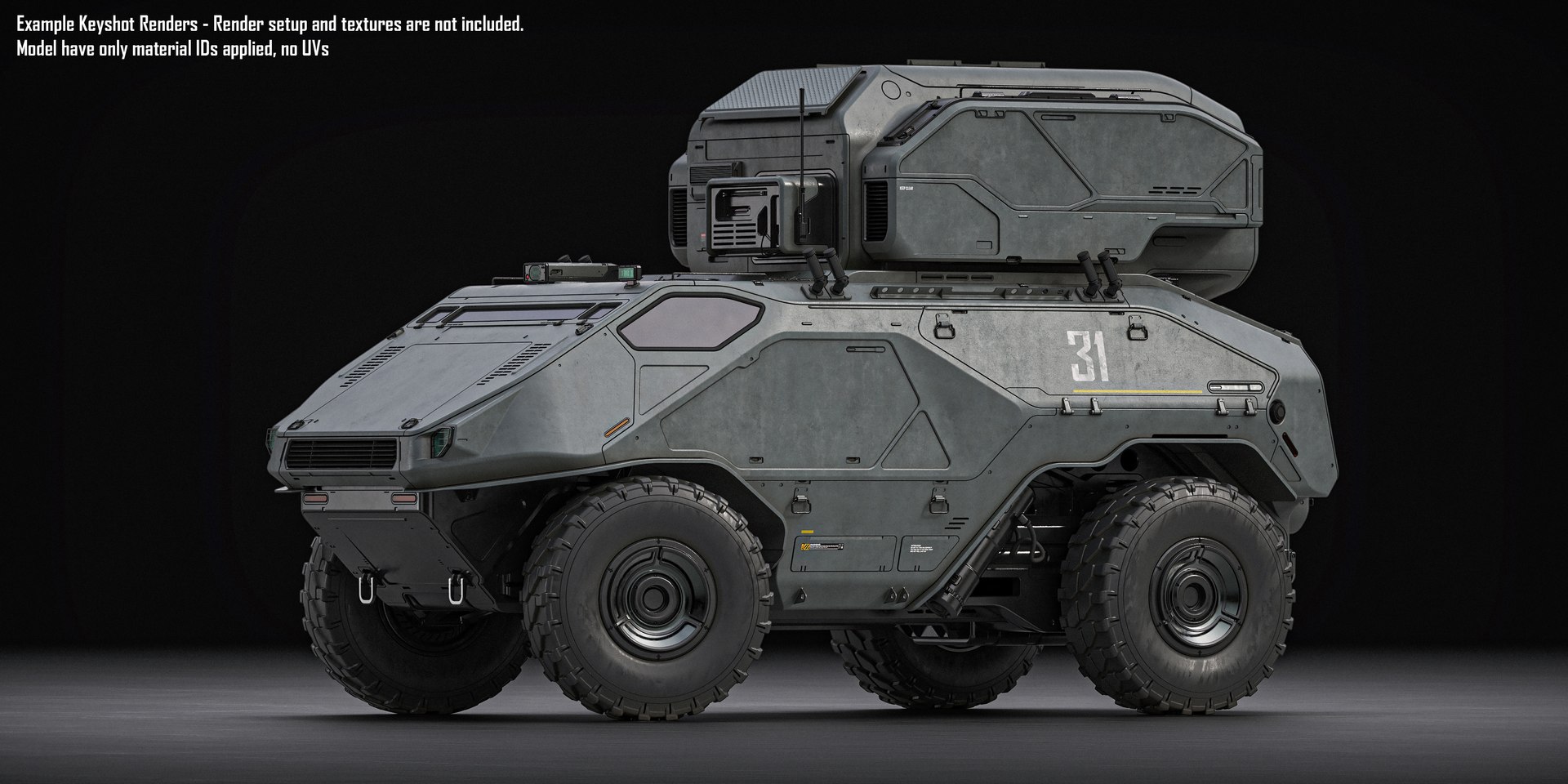 3D Armored Vehicle - TurboSquid 2052818