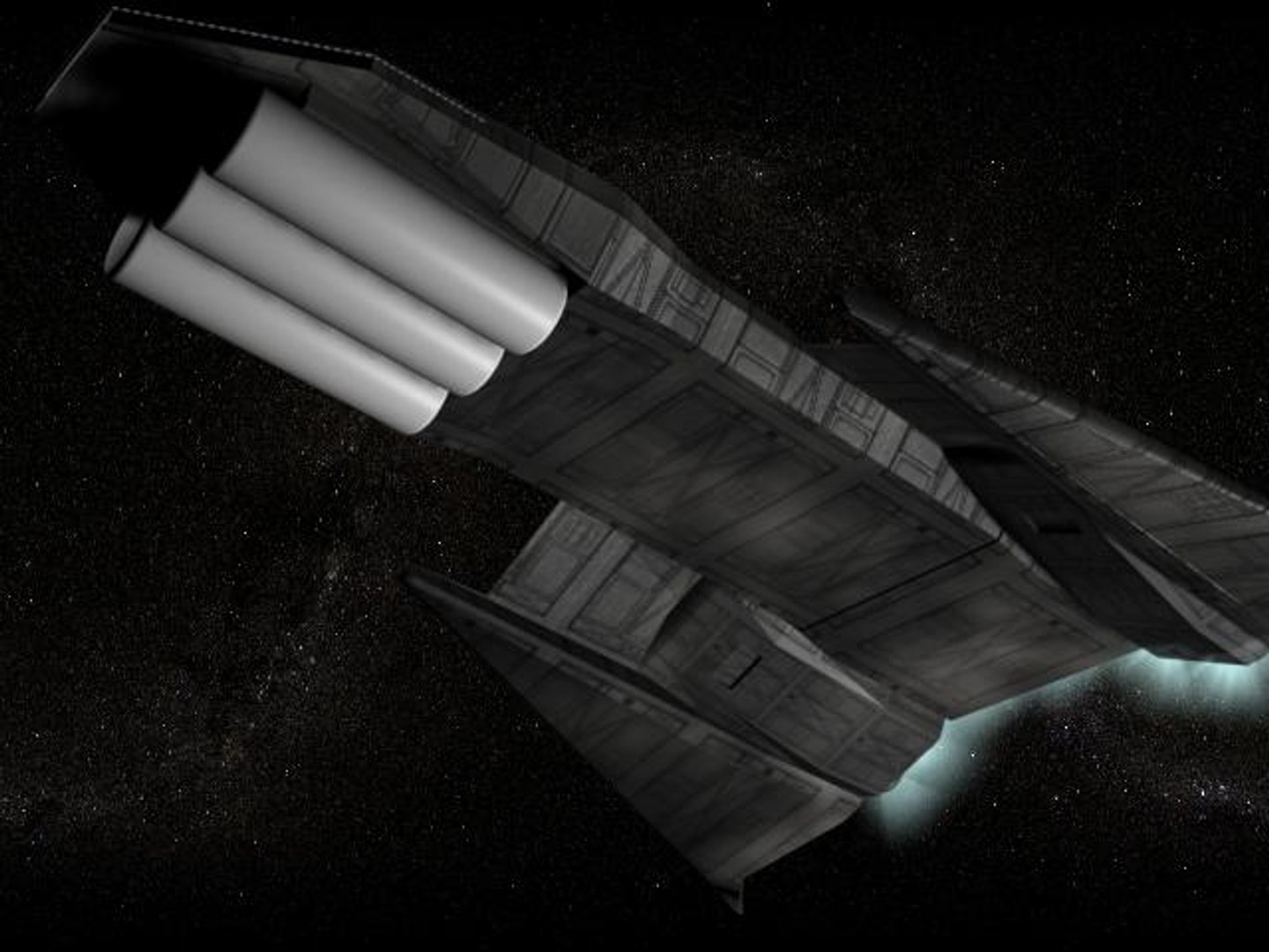 Spaceship Mothership 3d Model