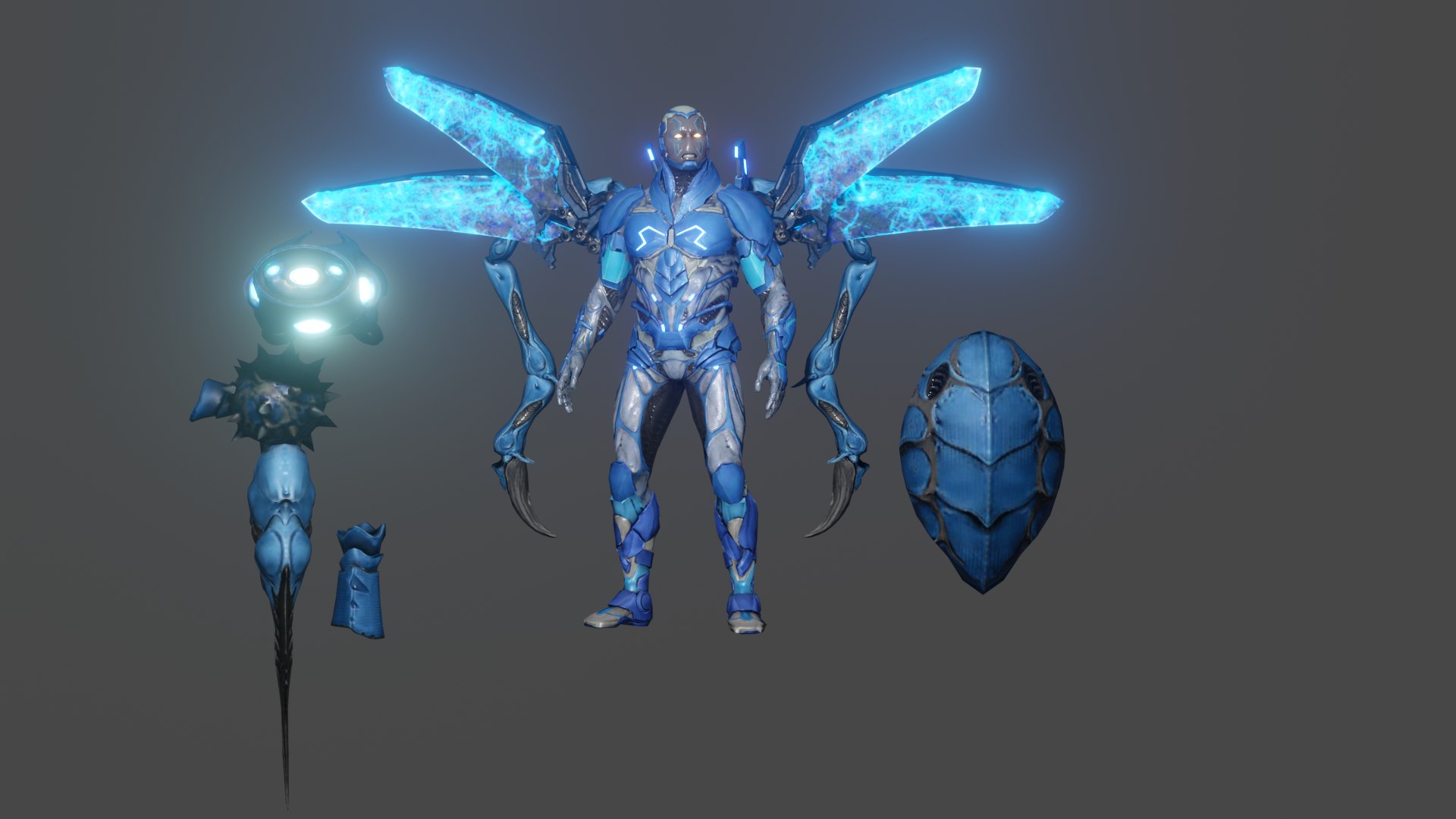 푸른 딱정벌레 3D 모델 - TurboSquid 2117013