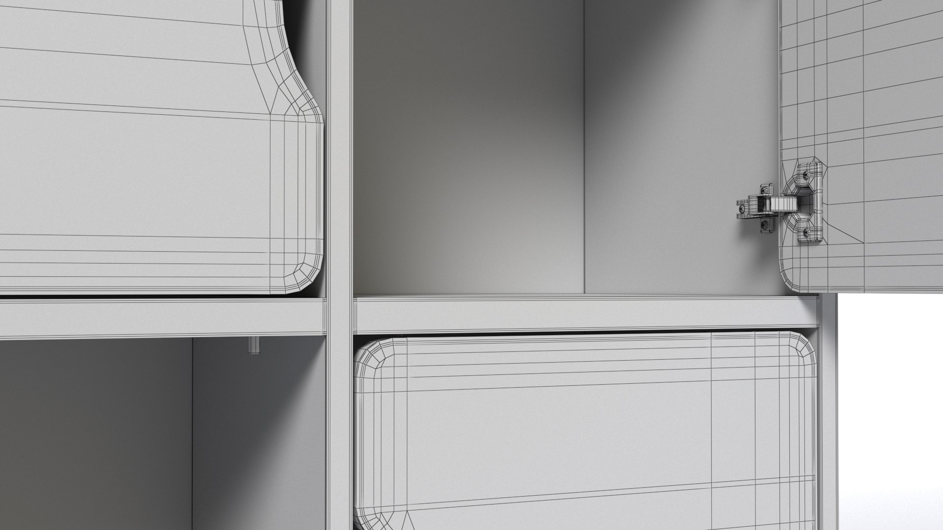 Cell Cabinet 3D Model - TurboSquid 1819997