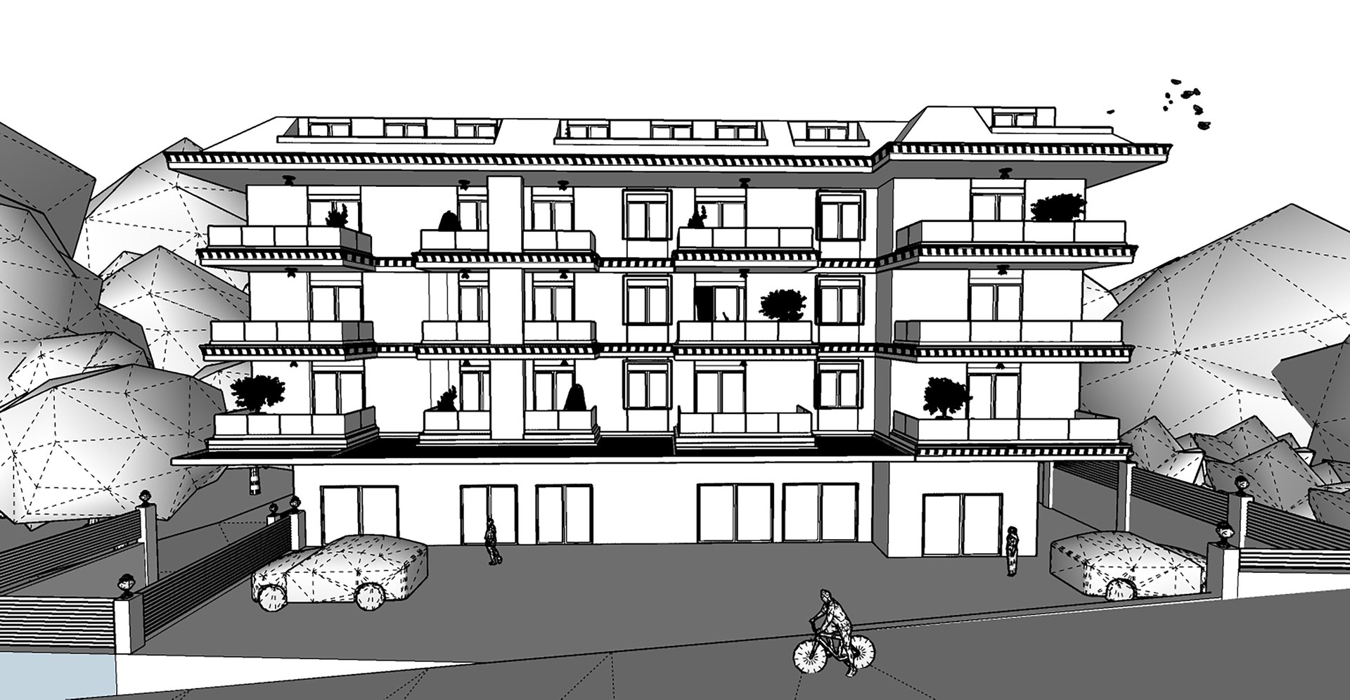 Bulding Design 3D Model - TurboSquid 2296200