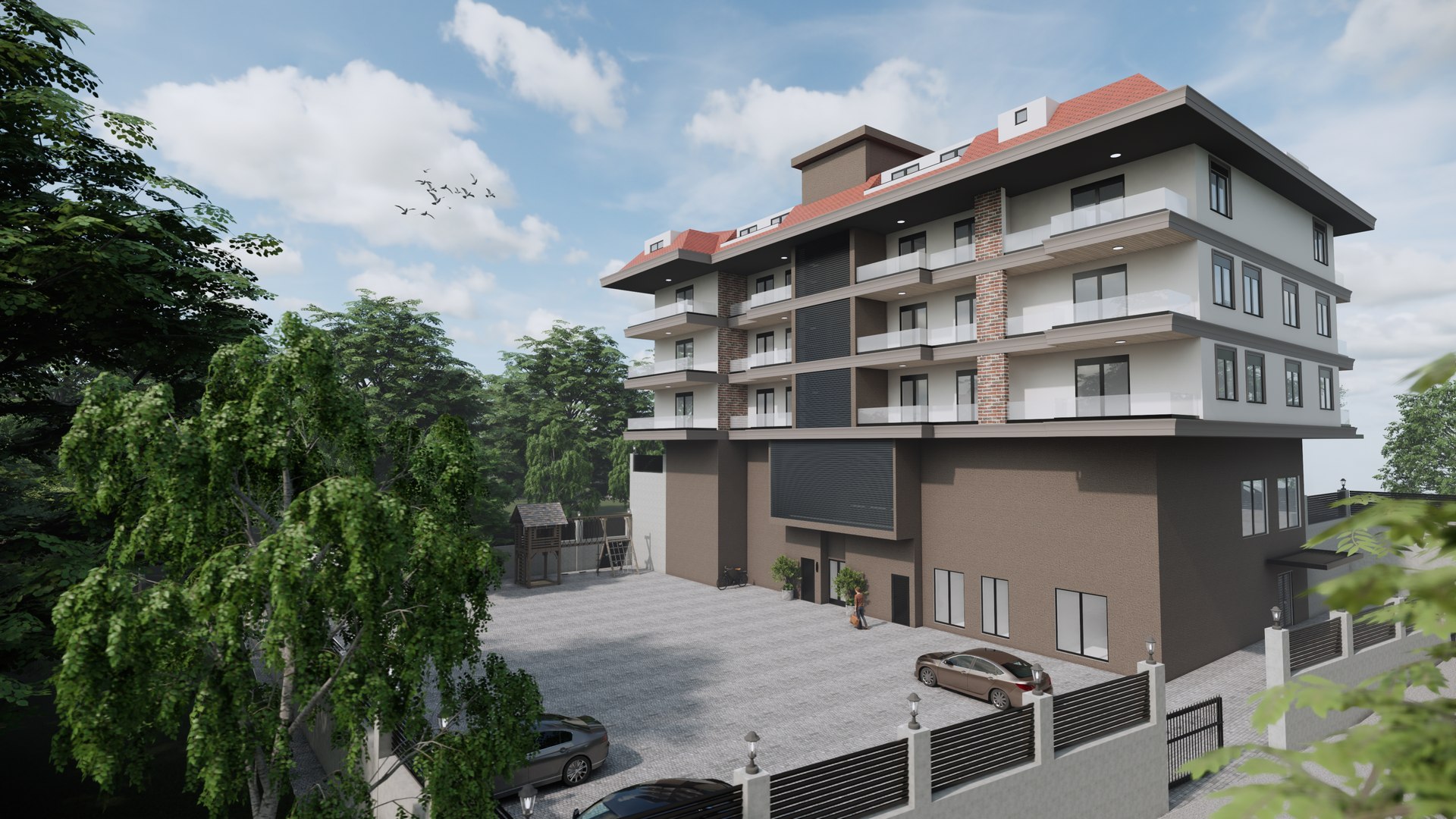 Bulding Design 3D Model - TurboSquid 2296200