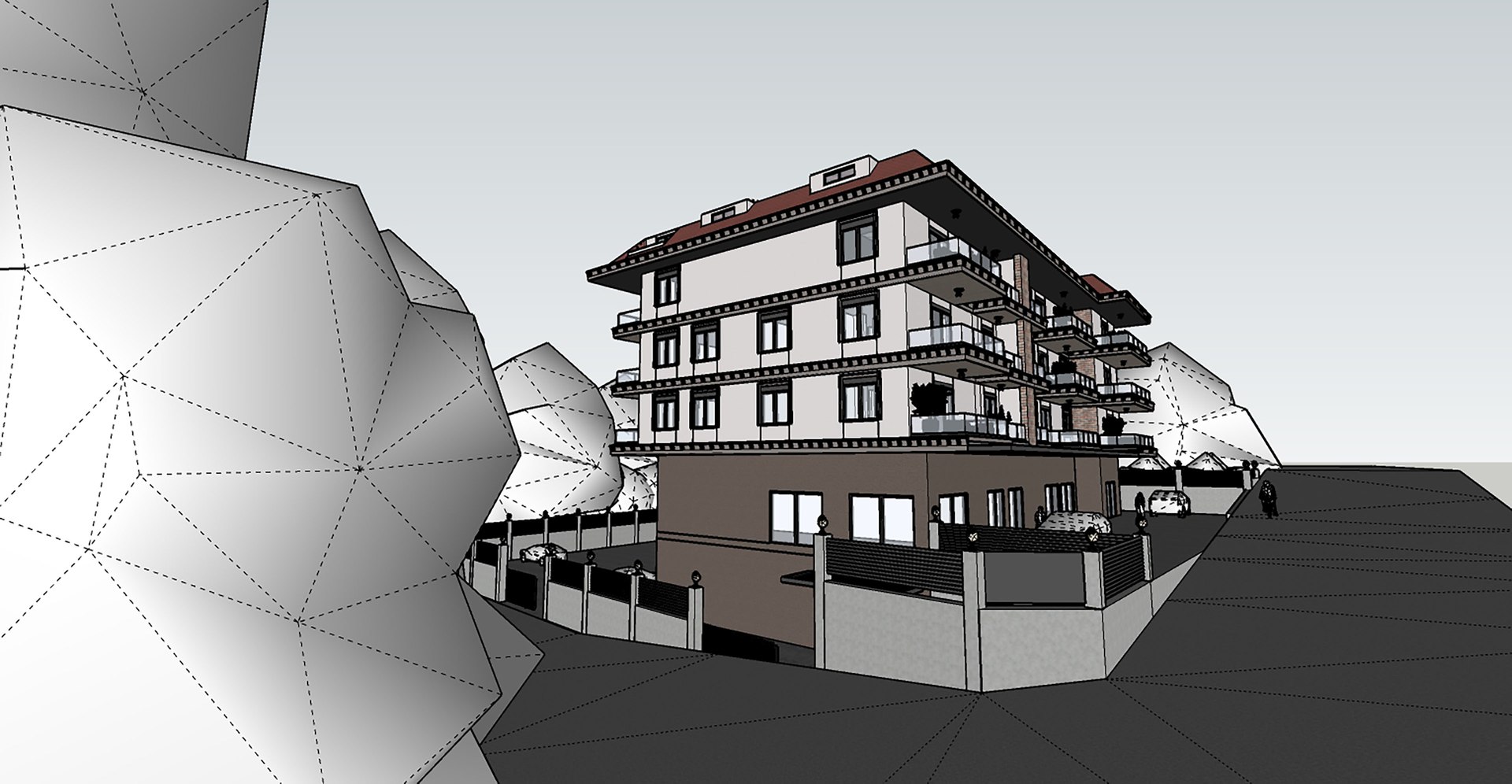 Bulding Design 3D Model - TurboSquid 2296200